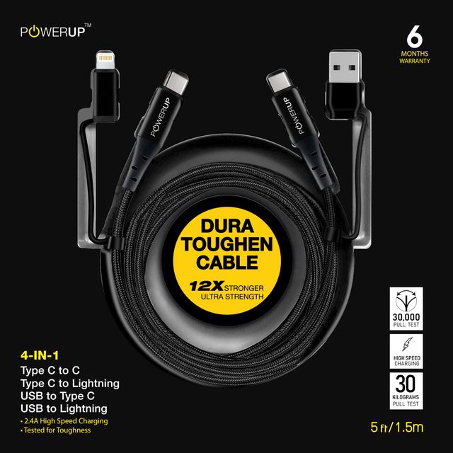Buy POWERUP Type C to Type C, Lightning, USB to Type C, Lightning 5 ... Buy POWERUP Type C to Type C, Lightning, USB to Type C, Lightning 5 ...